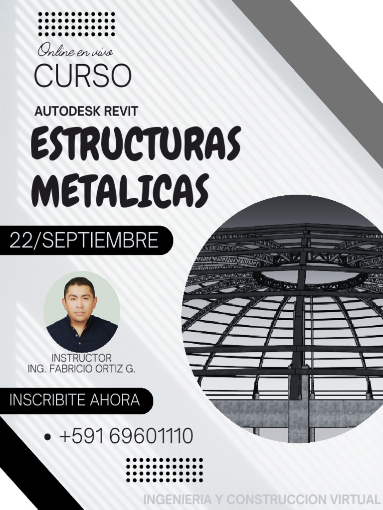 Curso Online: Estructuras Metálicas Revit | PDF | Ingeniería de ...
