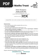 Mathsaurus 2025 Challenge Questions | PDF | Mathematics