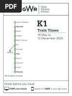 WMR Network Map - Online | PDF | Railway Companies | Rail Transport