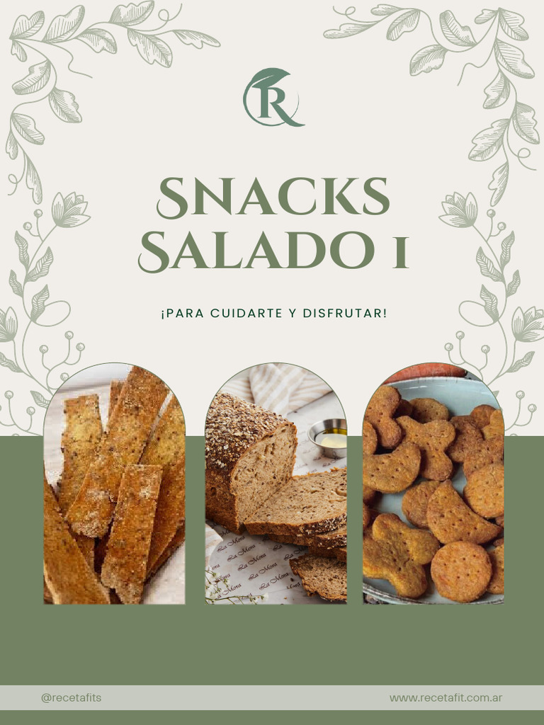 Snacks Salado 1 | PDF | Cocinando | Panes