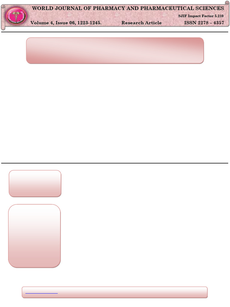 article_wjpps_1433131748 | PDF | Tablet (Pharmacy) | Solubility