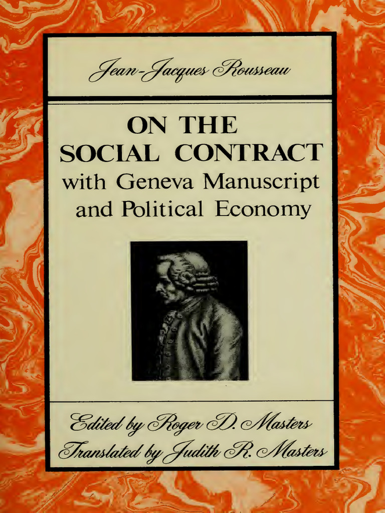 On The Social Contract - With Geneva Manuscript and - Jean-Jacques ...