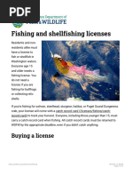 Washington State Catch Record Card Guide | PDF | Fish | Fishing Industry