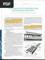 Finger Type Slug Catcher Design Guide | PDF | Fluid Dynamics | Applied ...