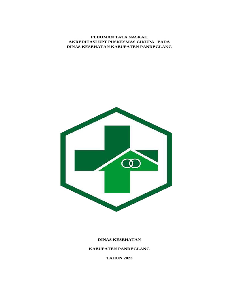 TATA NASKAH BLUD UPT Cikupa 2023 terupdate(3) | PDF
