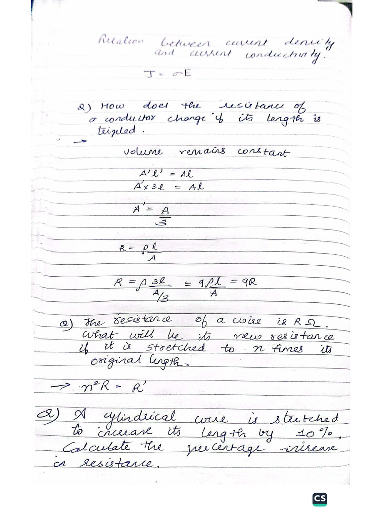 Current Electricity 2 | PDF