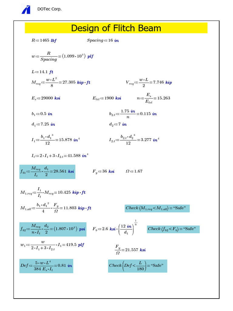 Flitch Plate | PDF