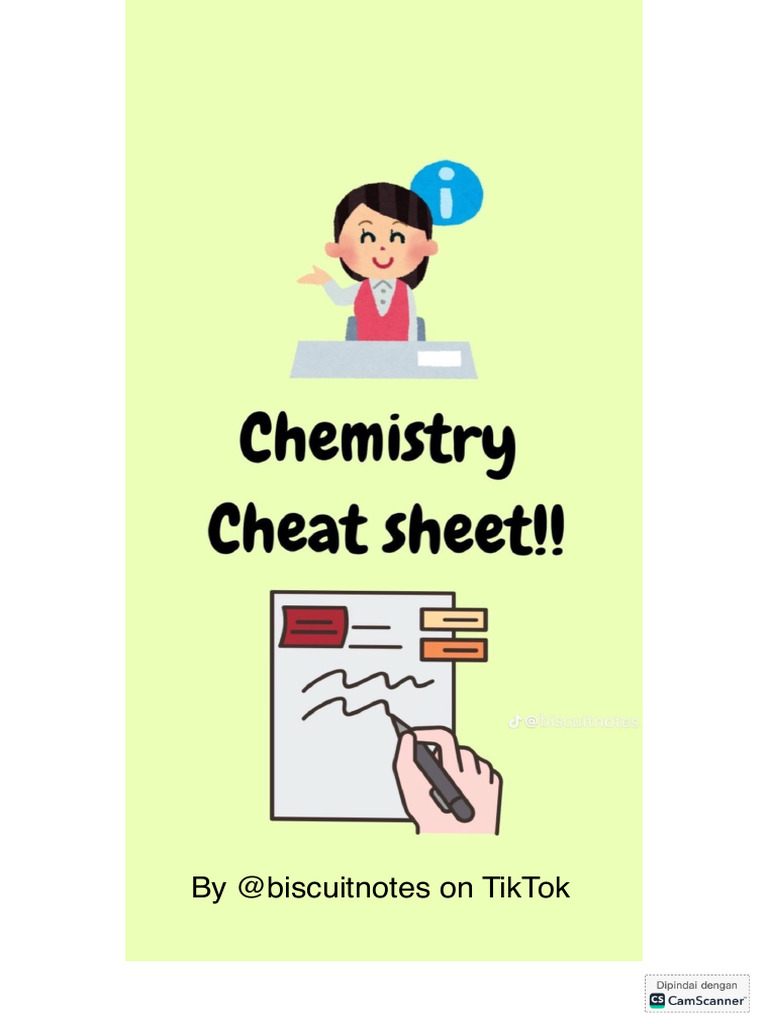 IGCSE Chemistry Notes by @biscuitnotes On TikTok | PDF