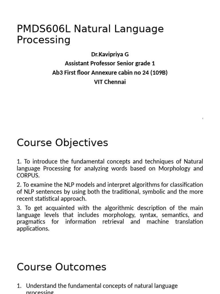 Introduction to Natural Language Processing | PDF | Semantics | Phrase
