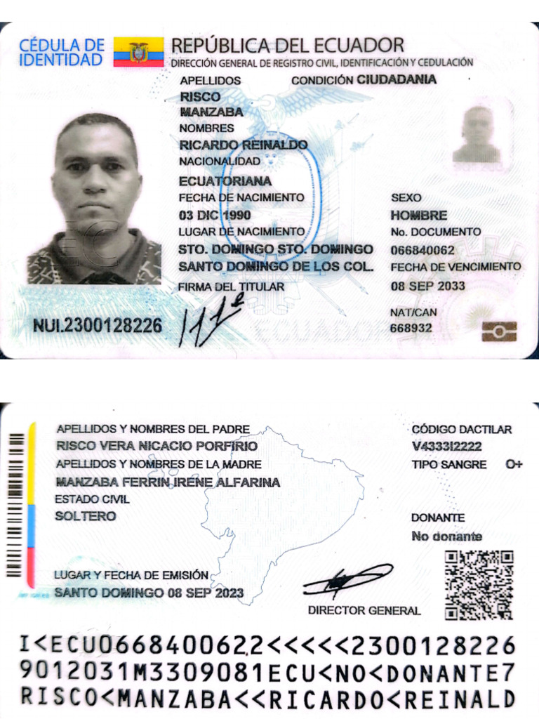 CEDULA | PDF