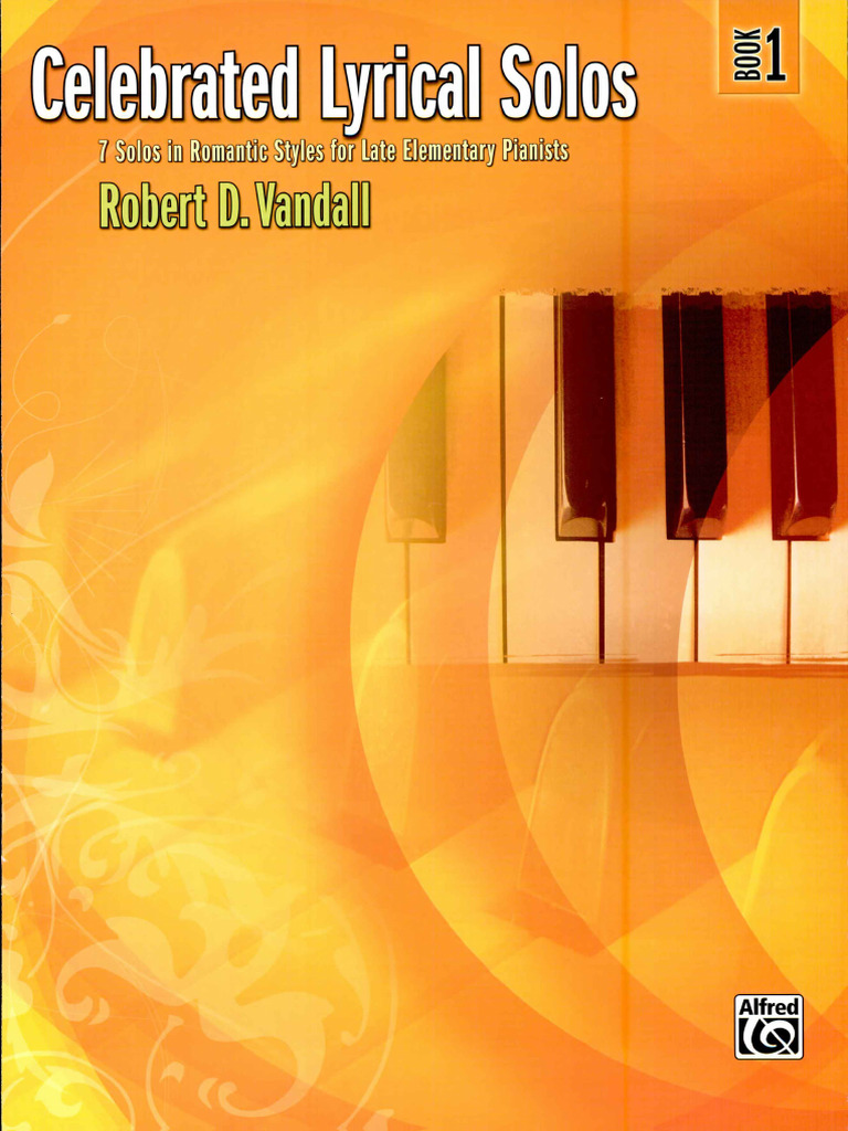 Vandall Robert - Celebrated Lyrical Solos, Book 1 | PDF