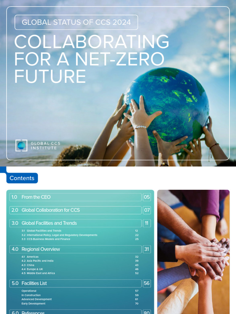 Global CCS Status Report 2024 | PDF | Carbon Capture And Storage ...