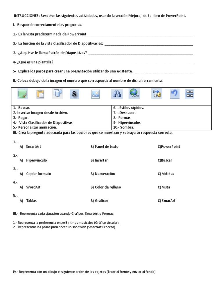 Actividades Power Point | PDF