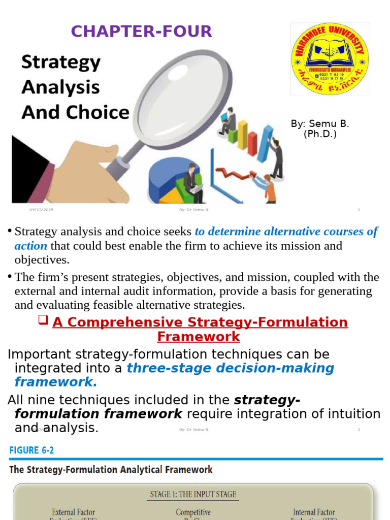 Strategic Analysis Frameworks Overview | PDF