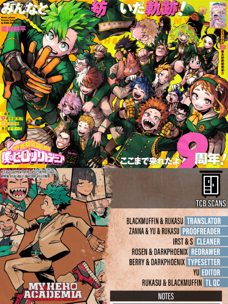 My Hero Academia CH - 394 @Manga_Infinite | PDF