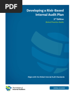 Developing A Risk Based Internal Audit Plan | PDF | Internal Audit | Audit
