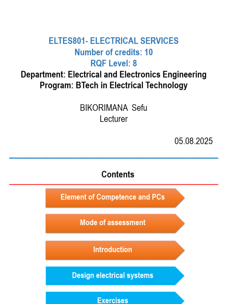 Electrical Load Design and Standards | PDF | Electric Power | Ac Power