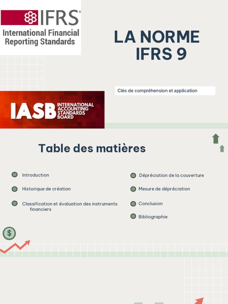 Comprendre la norme IFRS 9 en finance | PDF | Normes internationales d'information financière ...