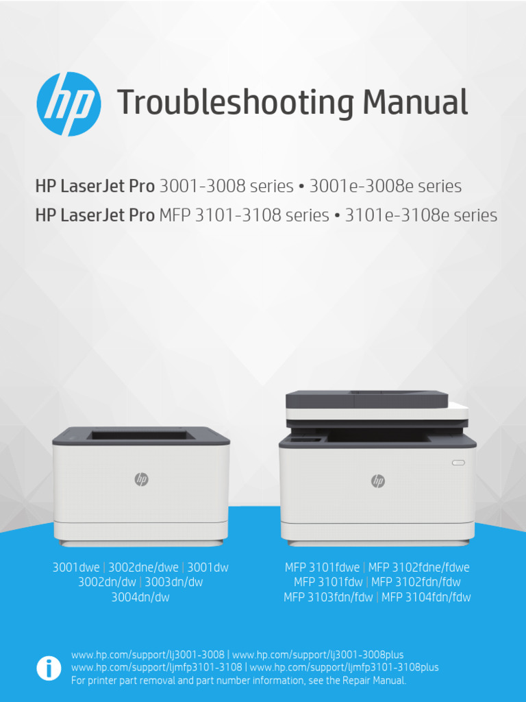 HP LaserJet Pro Troubleshooting Guide | PDF | Image Scanner | Computer ...