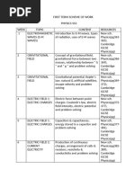 1ST Term Physics SS3 Lesson Note | PDF | Electromagnetic Spectrum ...