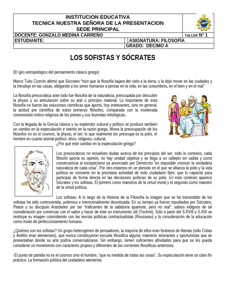 Sofistas y Sócrates: Filosofía Griega | PDF | Sócrates | Verdad
