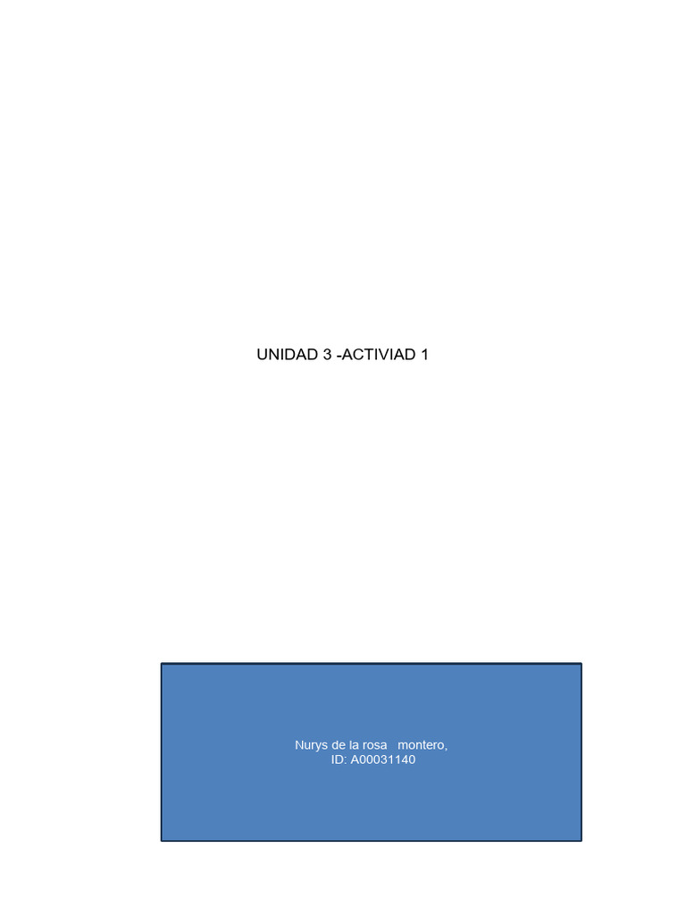 Unidad 3 - Actividad 1 - Resp. Civil - de LA ROSA, MONTERO - NURYS | PDF