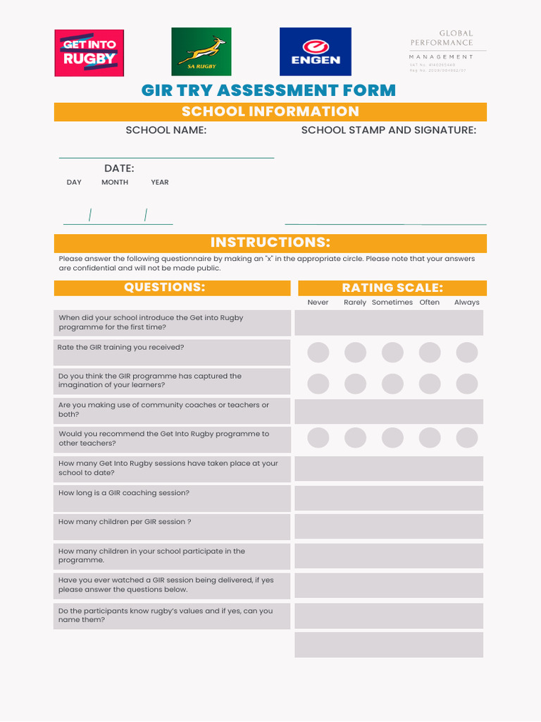 Jones - GIR Try QA Form | PDF