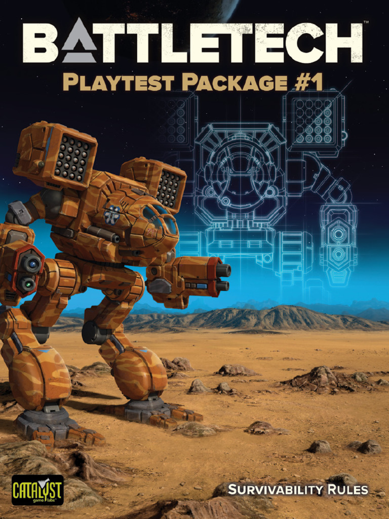 BattleTech Playtest Rules Overview | PDF | Battle Tech | Ammunition