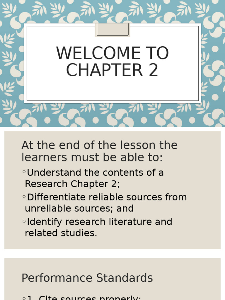 Chapter 2: Conceptual Framework Overview | PDF | Theory | Literature Review