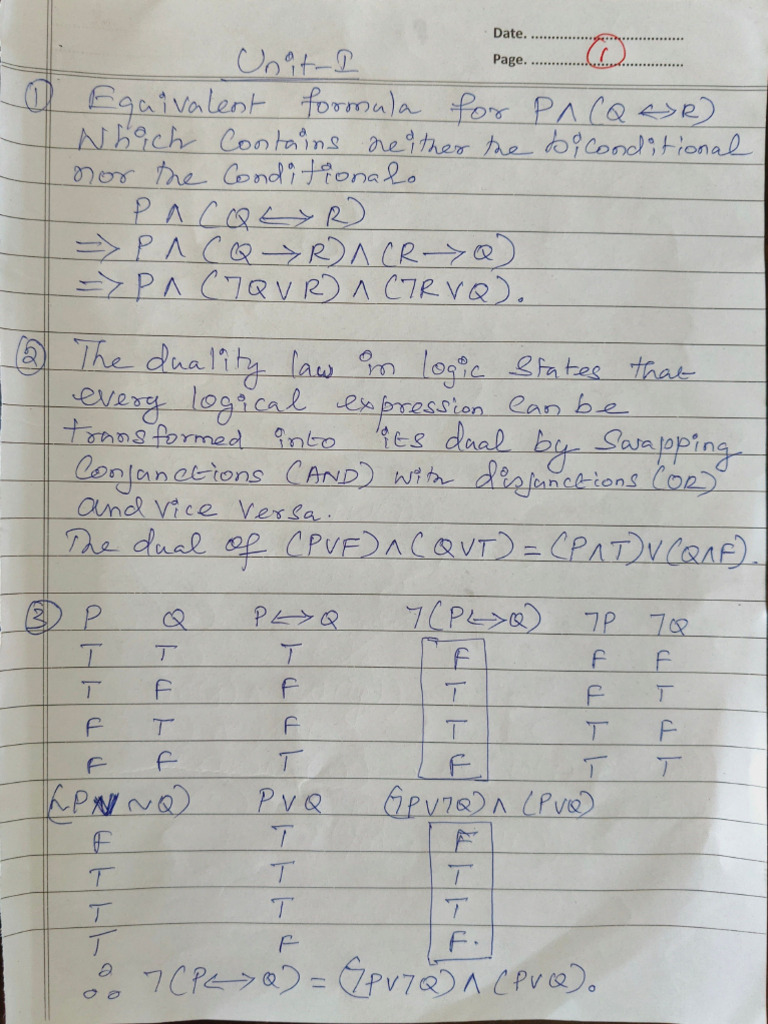 Question Bank Part A Answer | PDF