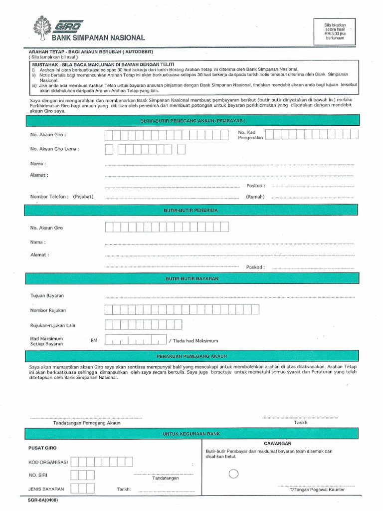 Autodebit - BSN | PDF