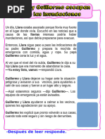 Cuentos Con Fonemas La Letra "LL" Una Trade de Lluvia | PDF