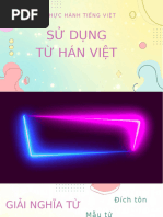 THỰC HÀNH TIẾNG VIỆT | PDF