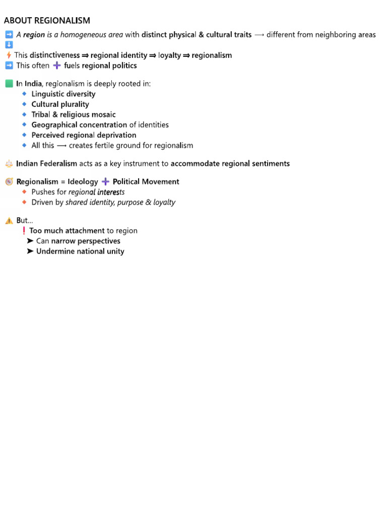 8 Regionalism | PDF