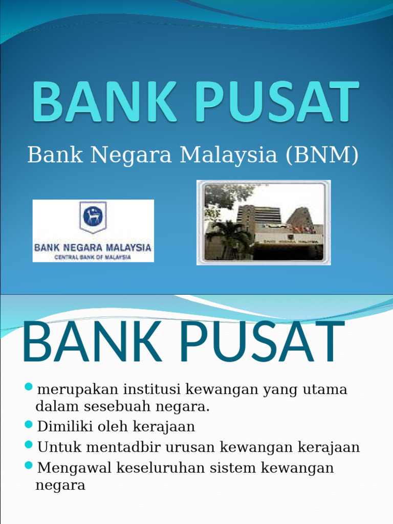 Bank Pusat | PDF
