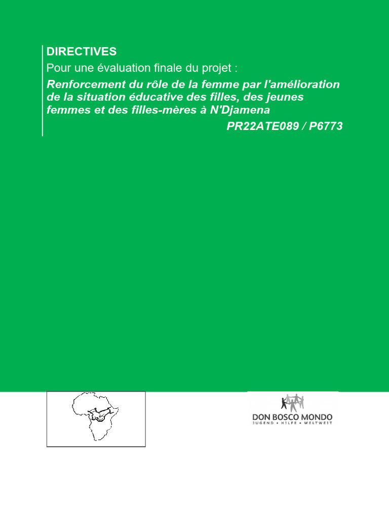 TDR 20250815 Wa0010 | PDF | Pauvreté | Pauvreté et sans-abri