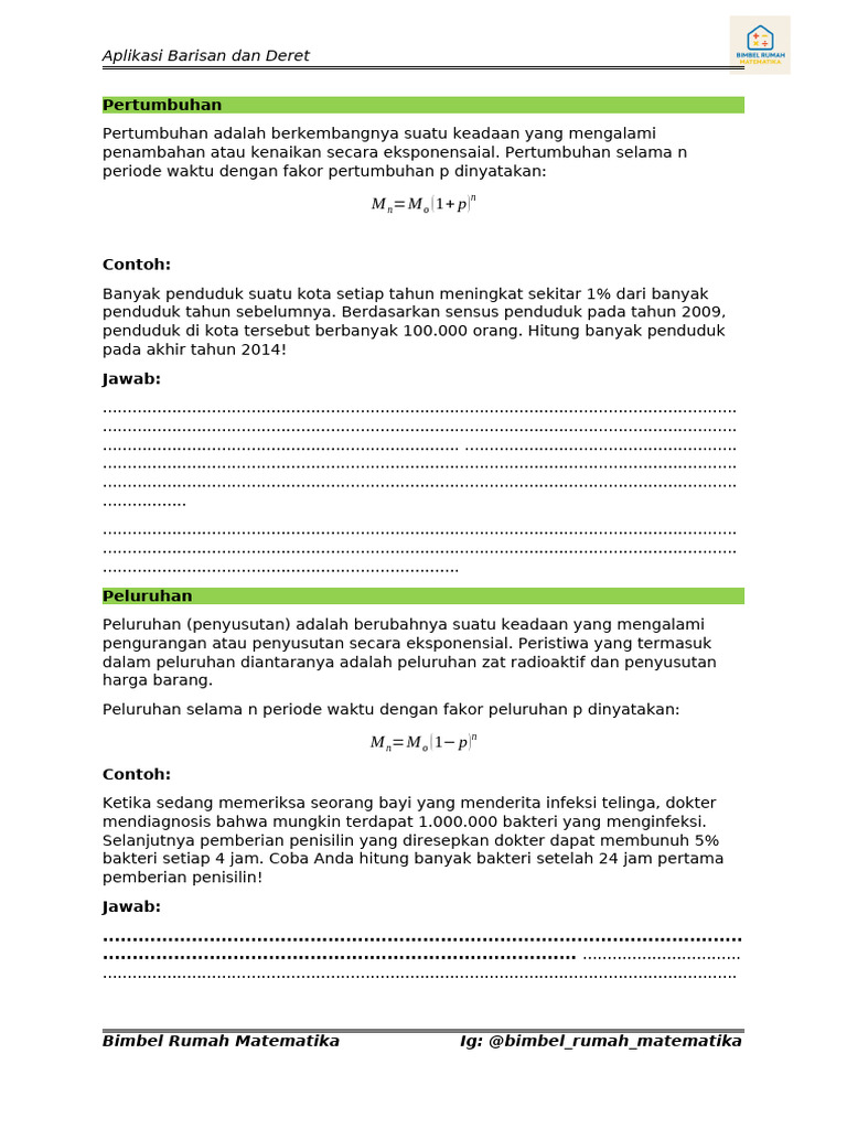 Anuitas Dan Suku Bunga | PDF