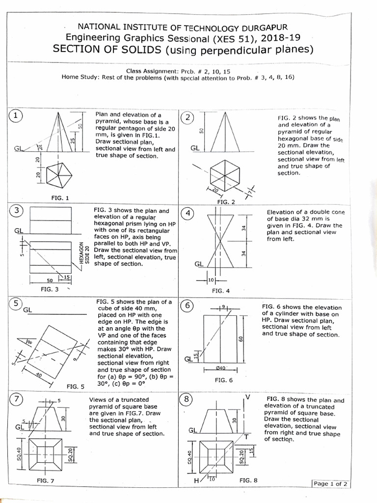 Plate 4b Section of Solids 4b | PDF | Sphere | Shape