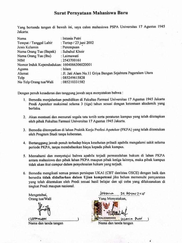 Intania Putri 2543700161 | PDF