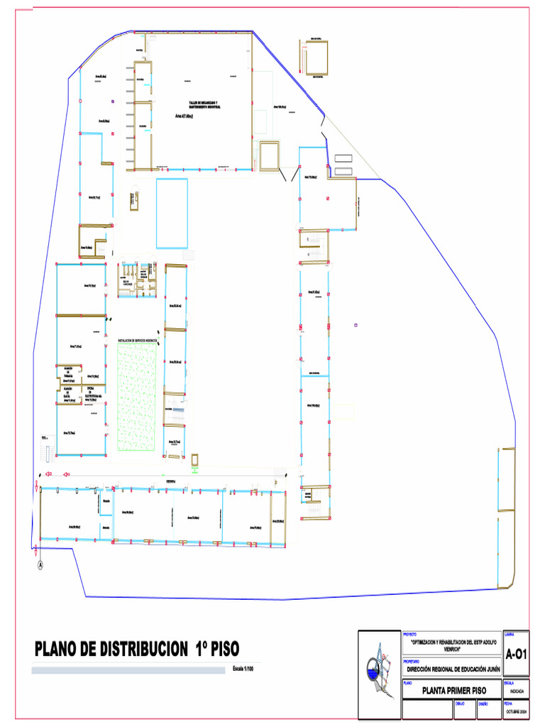 Plano Definitivo Tecno Final 2025-1piso | PDF