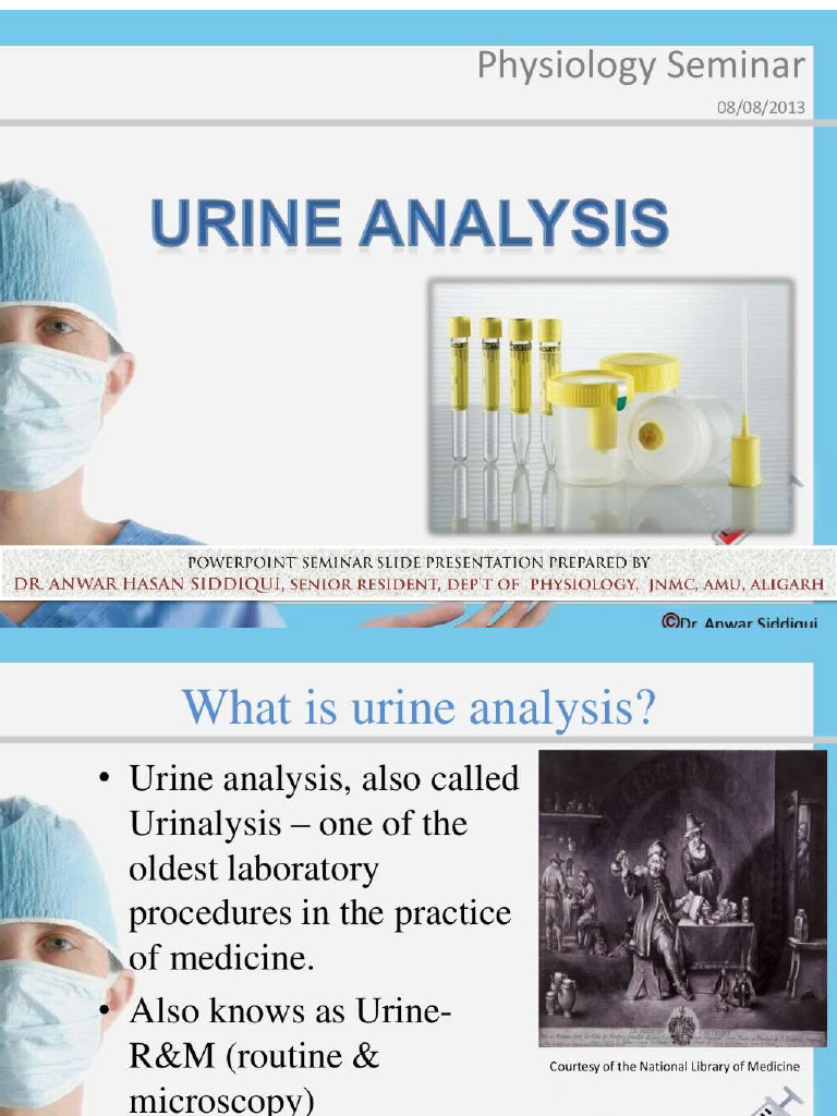 Urine Analysis | PDF