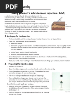 Innohep Syringe | PDF | Syringe | Injection (Medicine)