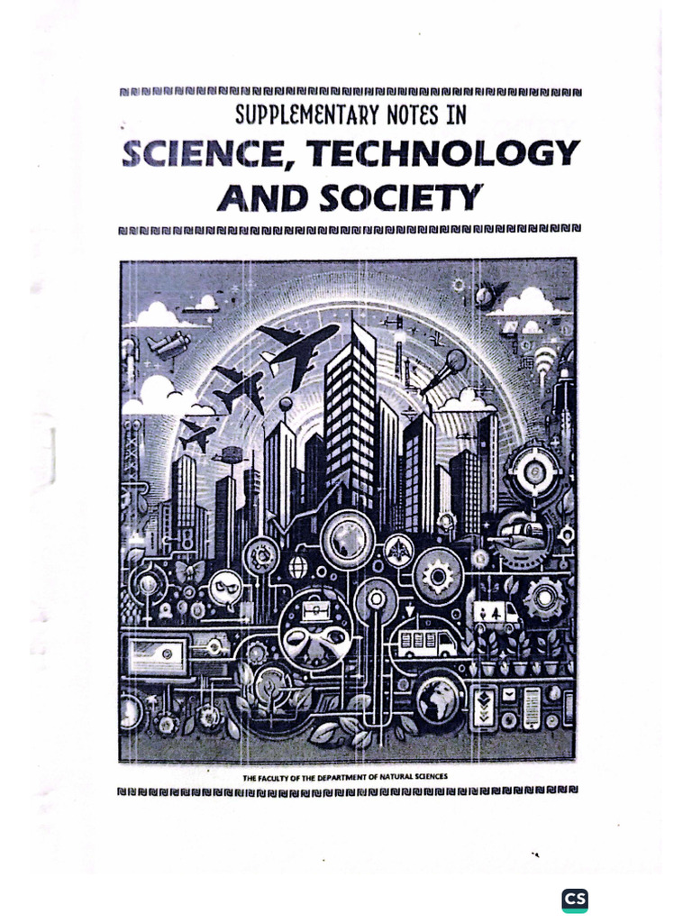 STS Lesson 1 The Essential Definition and Scope of The Term Science Technology and Society ...