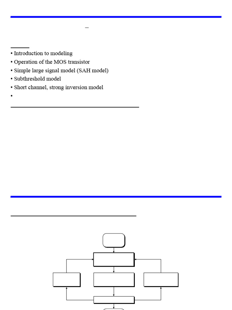 Small Signal N-Channel MOSFET Model | PDF | Mosfet | Field Effect ...