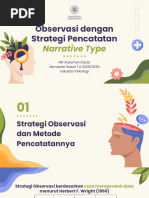 Panduan Observasi: Checklist & Rating | PDF