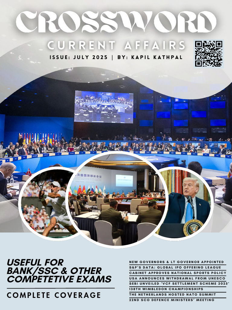 July 2025 Current Affairs for Bank Exams | PDF