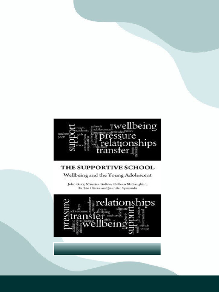 (Ebook) The Supportive School : Wellbeing and the Young Adolescent by ...