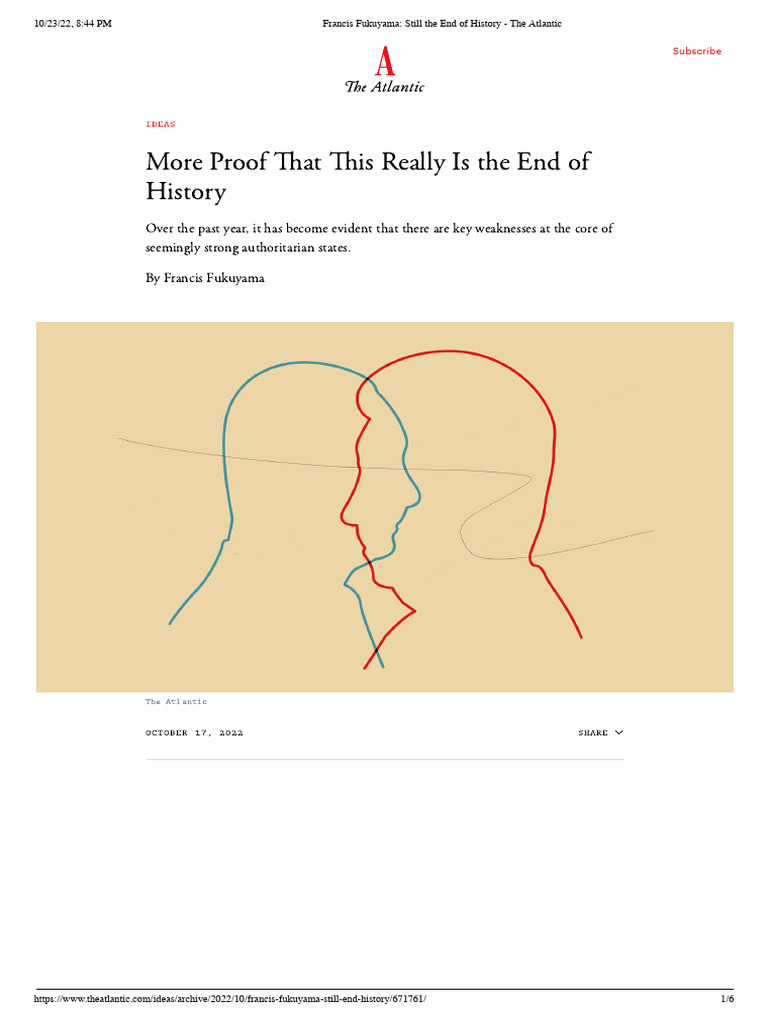 Francis Fukuyama - Still The End of History - The Atlantic | PDF ...