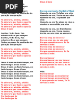 Letra Eu Vou Orar (Ao Vivo) - Nair Nany | PDF | Oração | Espiritualidade