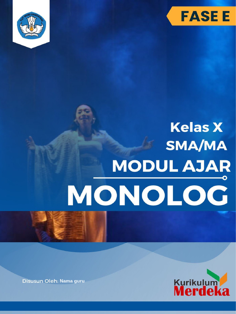 Modul Pembelajaran Teks Monolog SMA | PDF